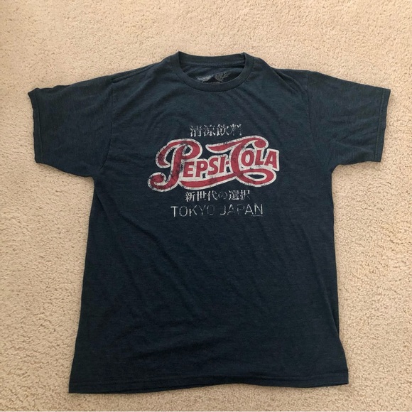 Savvy | Shirts | Savvy Mens Pepsicola Tokyo Japan Graphic T Shirt ...